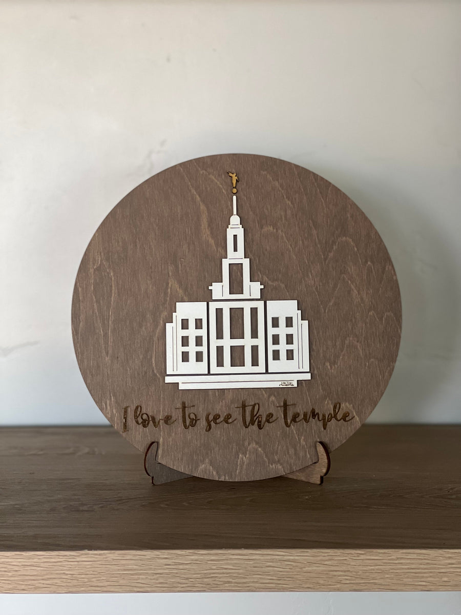 9”x 9” Round Temple Art – Hilltop Creat...